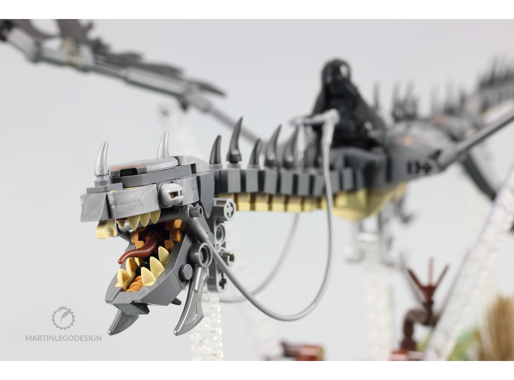 LEGO MOC Lego flight over marshes by MartinDesign | Rebrickable - Build ...