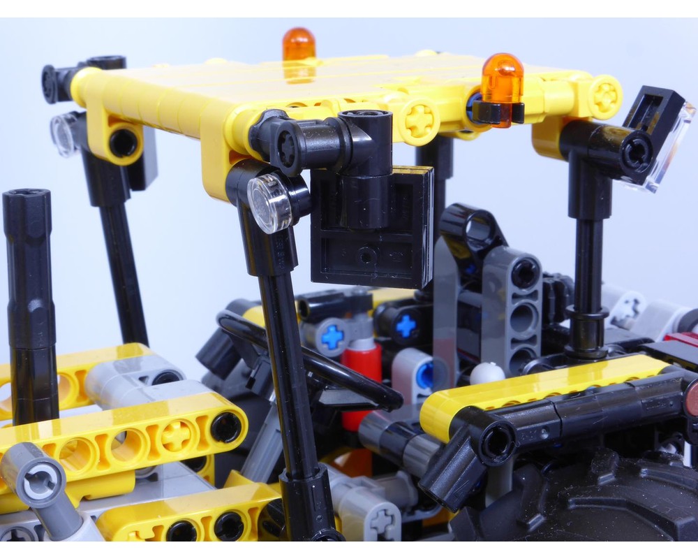 LEGO MOC Tractor Loader by GerritvdG | Rebrickable - Build with LEGO