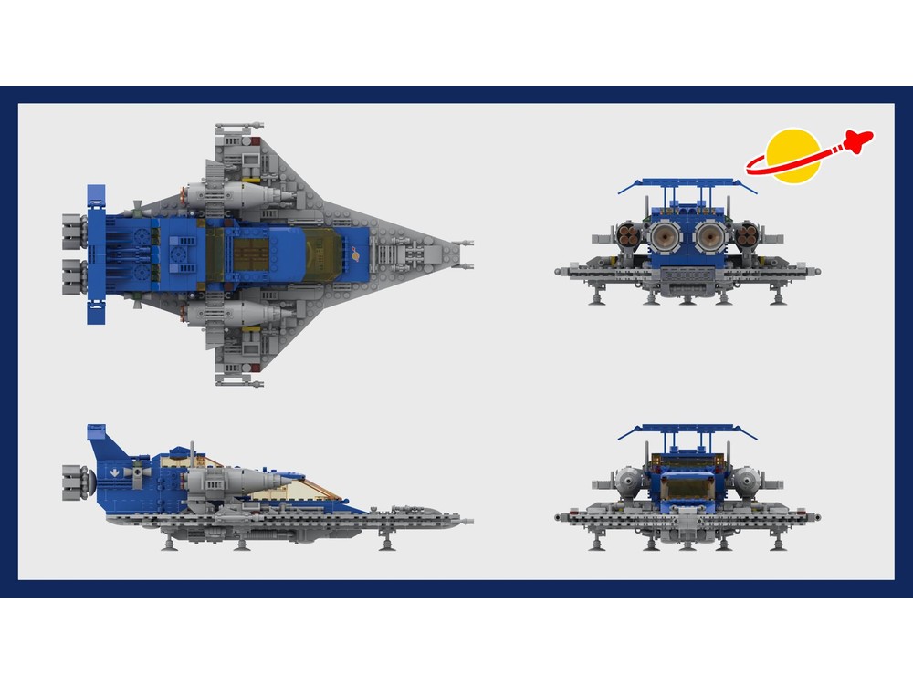 LEGO MOC LL928 Galaxy Explorer REDESIGN by space_girl_production ...