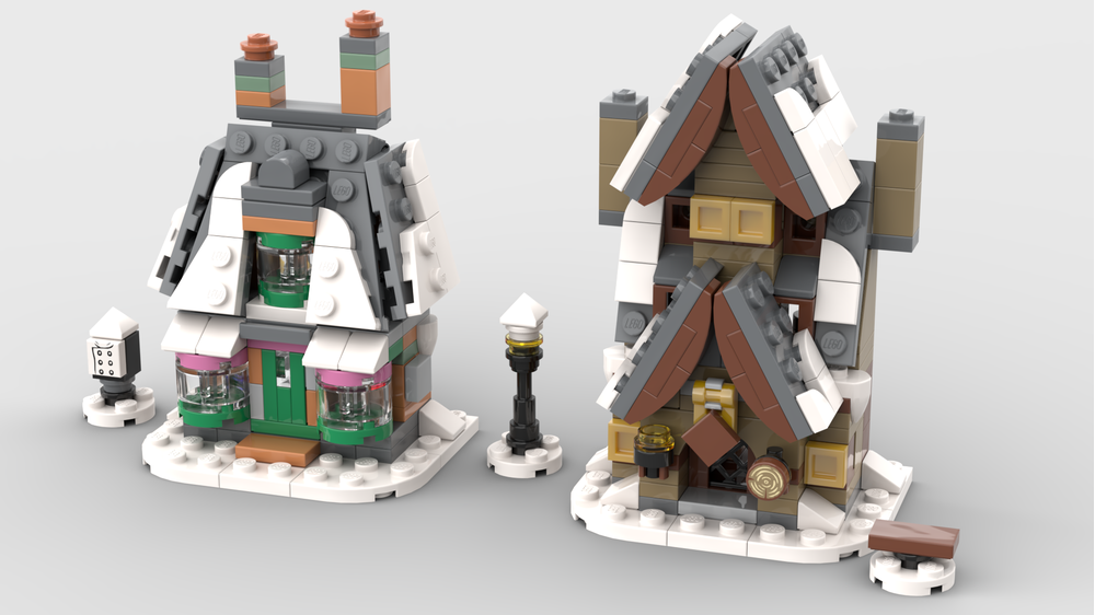 LEGO MOC Mini 76388 Hogsmeade Village Visit by christromans | Rebrickable - Build with LEGO