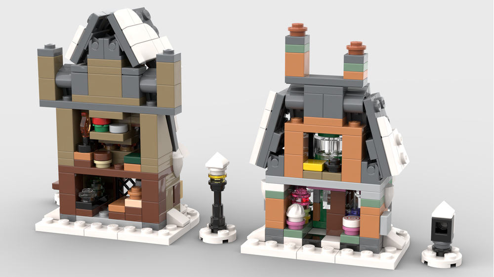 LEGO MOC Mini 76388 Hogsmeade Village Visit by christromans | Rebrickable - Build with LEGO