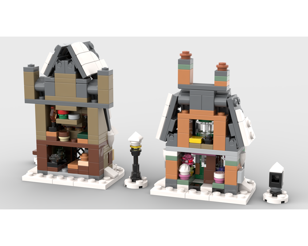 LEGO MOC Mini 76388 Hogsmeade Village Visit by christromans | Rebrickable - Build with LEGO