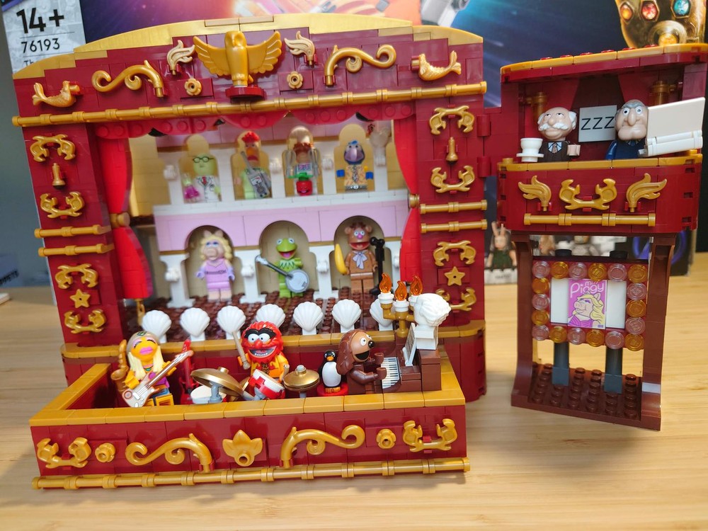 LEGO MOC Muppet Theatre by mstrutt | Rebrickable - Build with LEGO