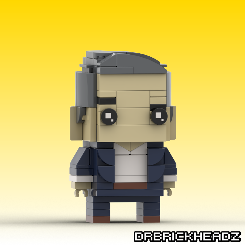 LEGO MOC Johnny Rose (Schitt's Creek) Brickheadz by DrBrickheadz ...