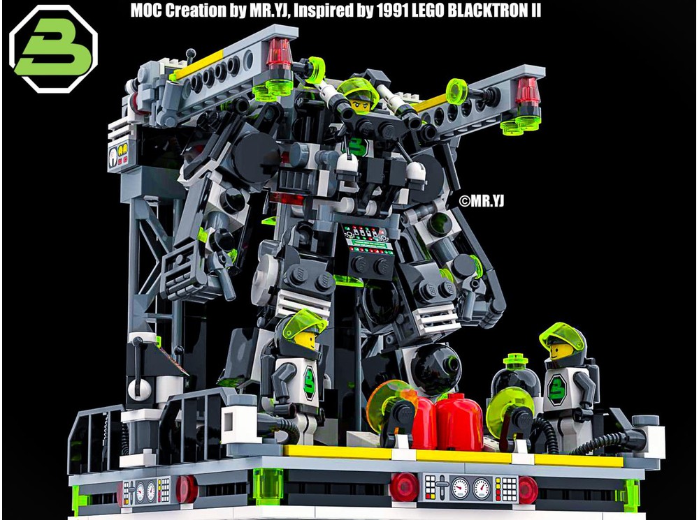 LEGO MOC BLACKTRON2 Mech-Suit TYPE.3 by MR.YJ by MR.YJ | Rebrickable ...
