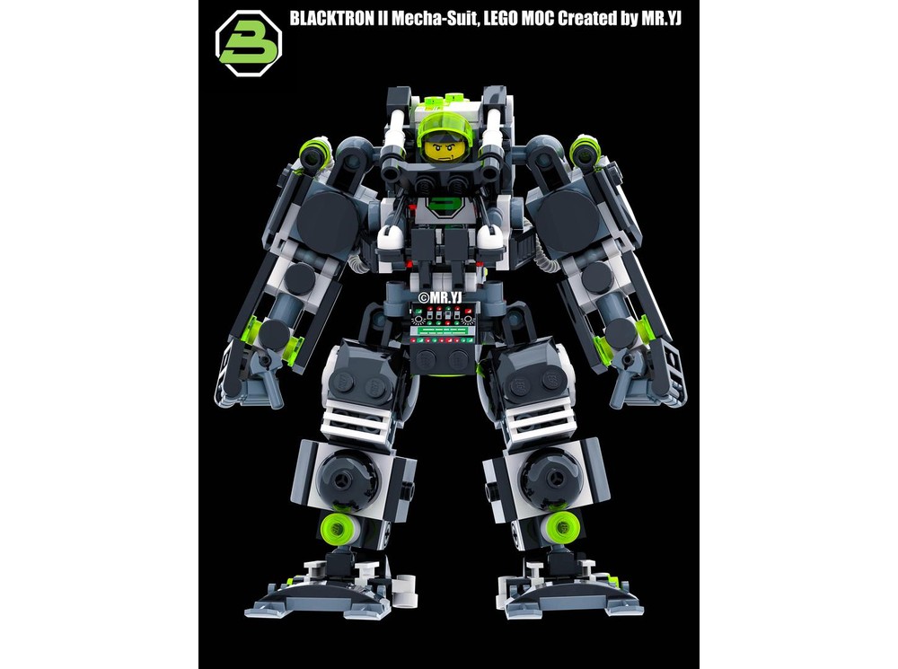 LEGO MOC BLACKTRON2 Mech-Suit TYPE.3 by MR.YJ by MR.YJ | Rebrickable ...