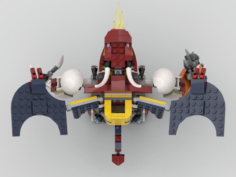 Lego Moc Dragon Mech By Ace209 Rebrickable Build With Lego