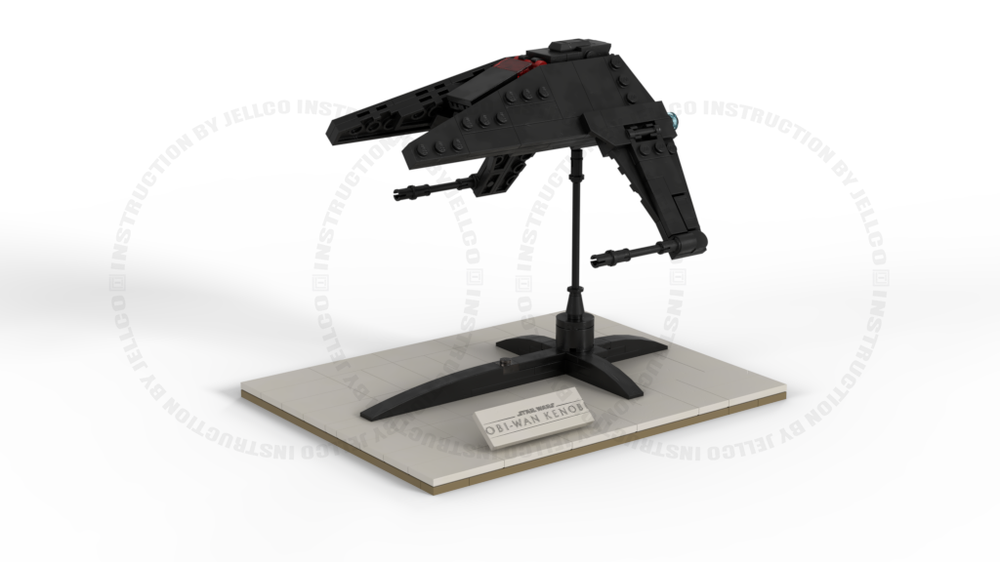 LEGO MOC Micro size Inquisitor transport Scythe by jellco | Rebrickable ...