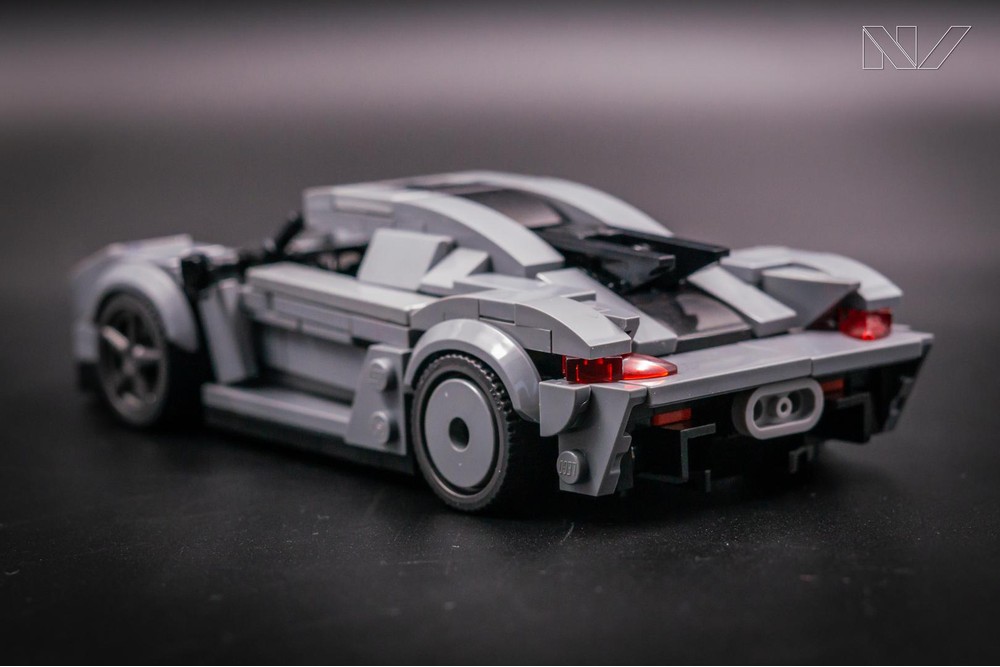 LEGO MOC Koenigsegg Jesko Absolut by NV Carmocs | Rebrickable - Build ...