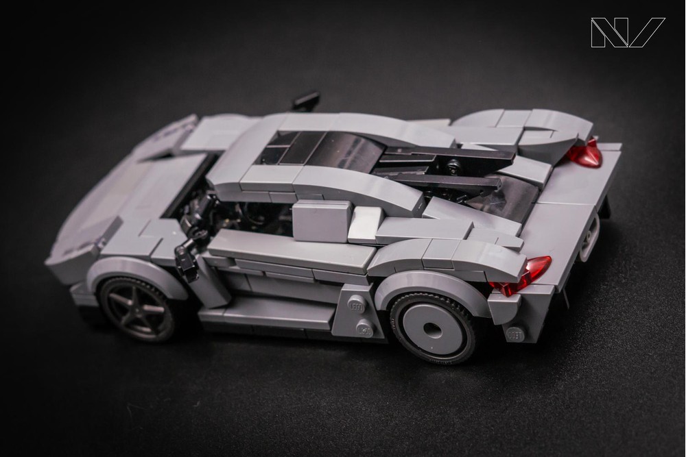Lego Moc Koenigsegg Jesko Absolut By Nv Carmocs Rebrickable Build