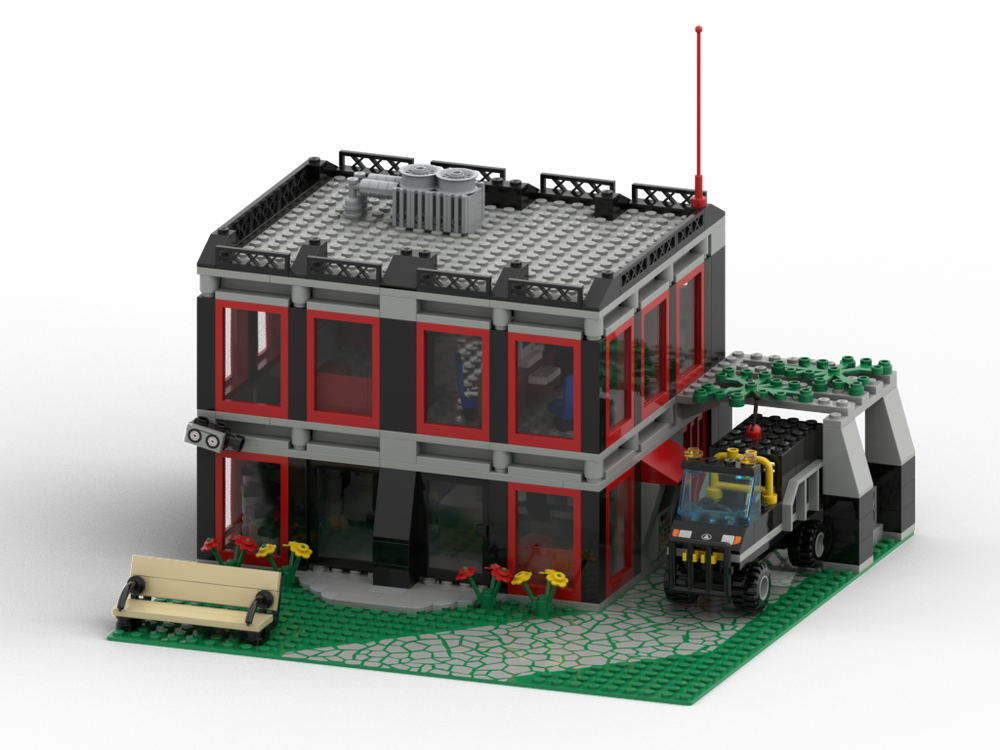 LEGO MOC City Bank - Alternative 6566 by billyballokarlo | Rebrickable ...