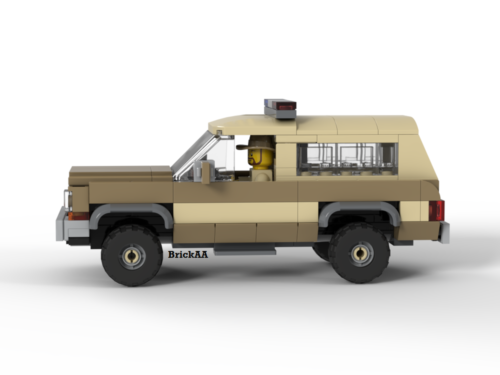 LEGO MOC Stranger Things Chevrolet Blazer by BrickAA | Rebrickable ...
