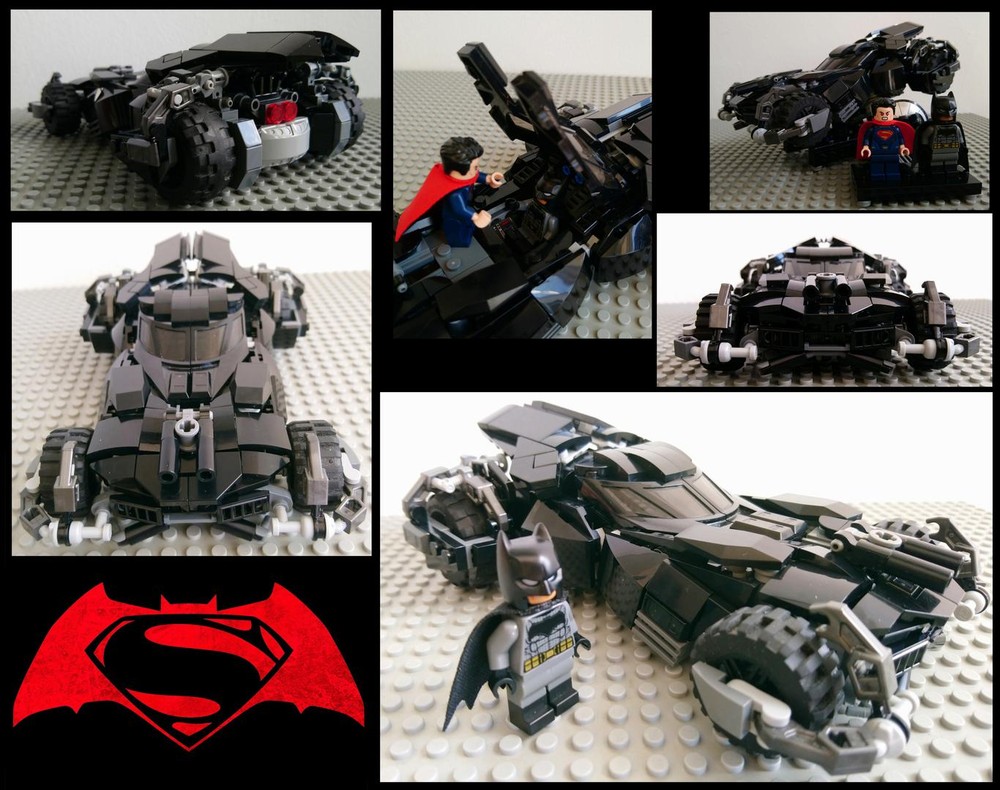LEGO MOC BvS Batmobile by Tee_Baum_Bricks | Rebrickable - Build with LEGO
