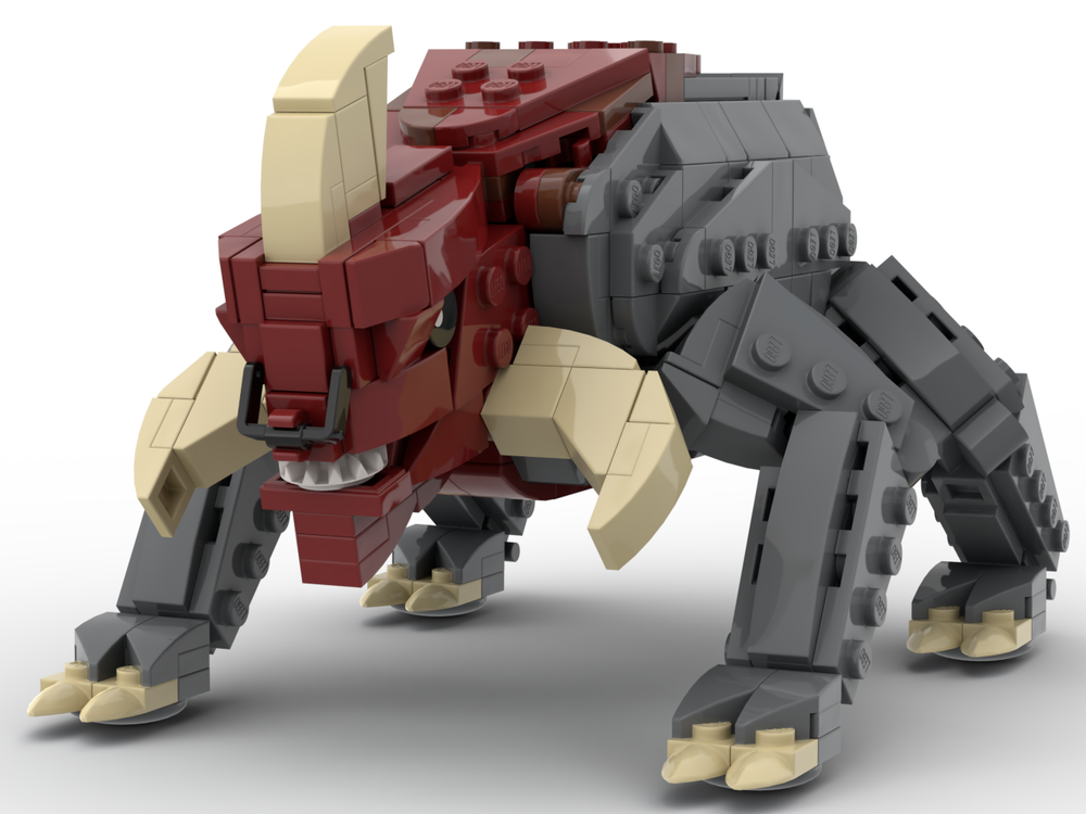 LEGO MOC Reek Beast - From Petranaki / Geonosian Arena by The_Minikit ...