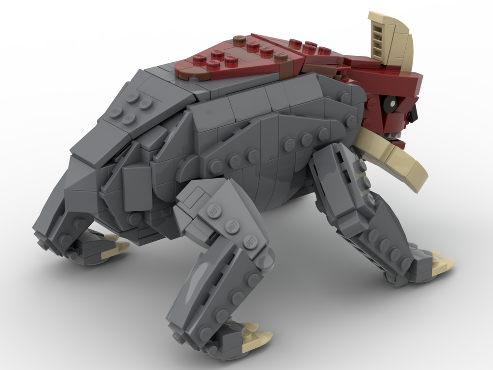 LEGO MOC Reek Beast - From Petranaki / Geonosian Arena by The_Minikit ...