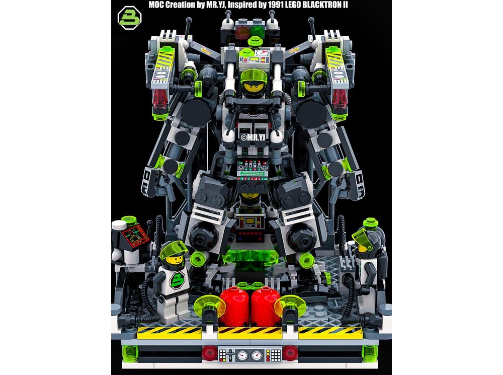 LEGO MOC BT2 Mech-Suit HANGAR Part by MR.YJ | Rebrickable - Build with LEGO