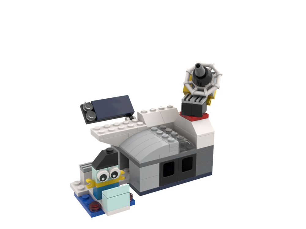 LEGO MOC 10696: Space Command Station by BrickAlchemist | Rebrickable ...