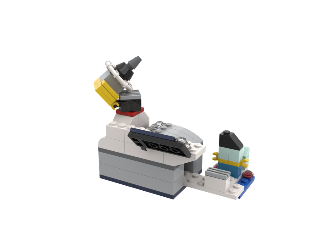 LEGO MOC 10696: Space Command Station by BrickAlchemist | Rebrickable ...