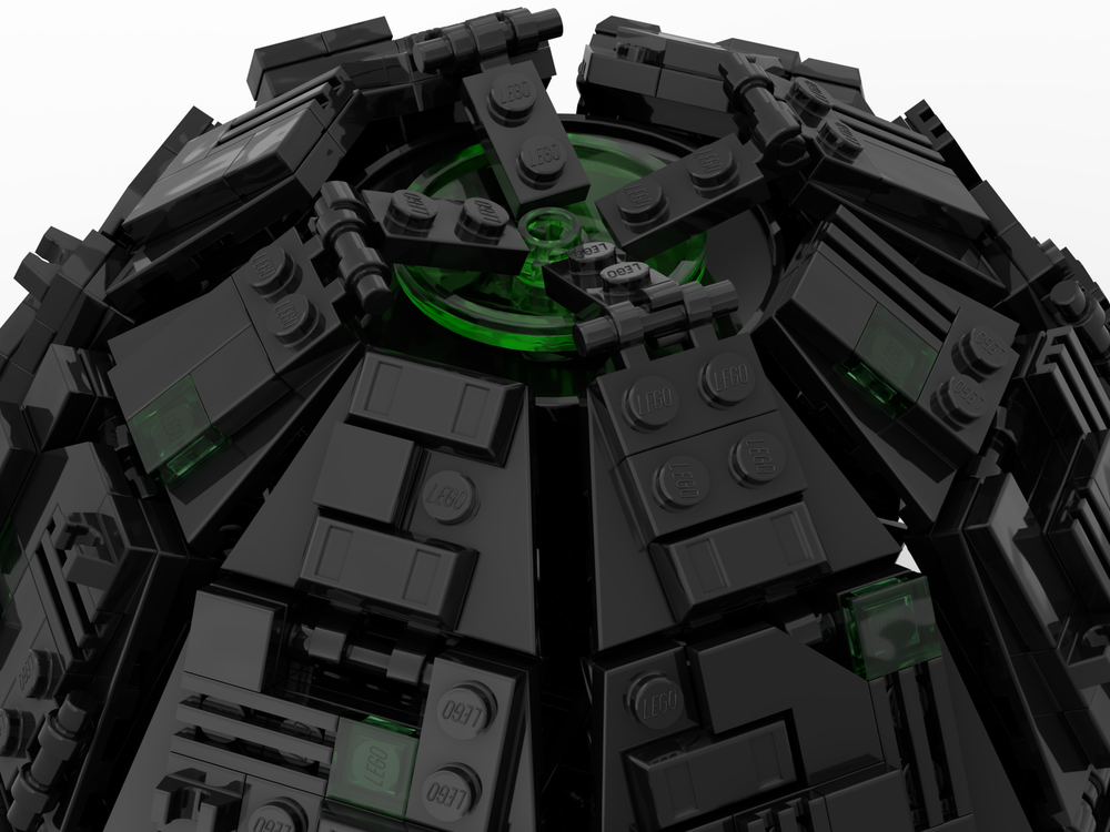 Lego Moc Borg Sphere By Magureanpaul Rebrickable Build With Lego