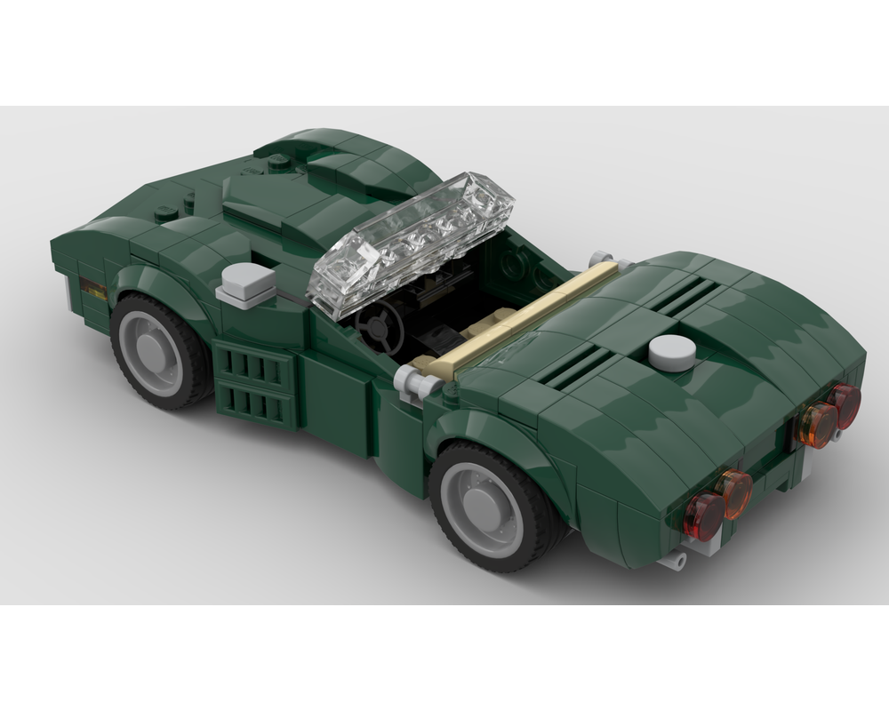 LEGO MOC Corvette C3 - Stingray Convertible by chichikb | Rebrickable ...