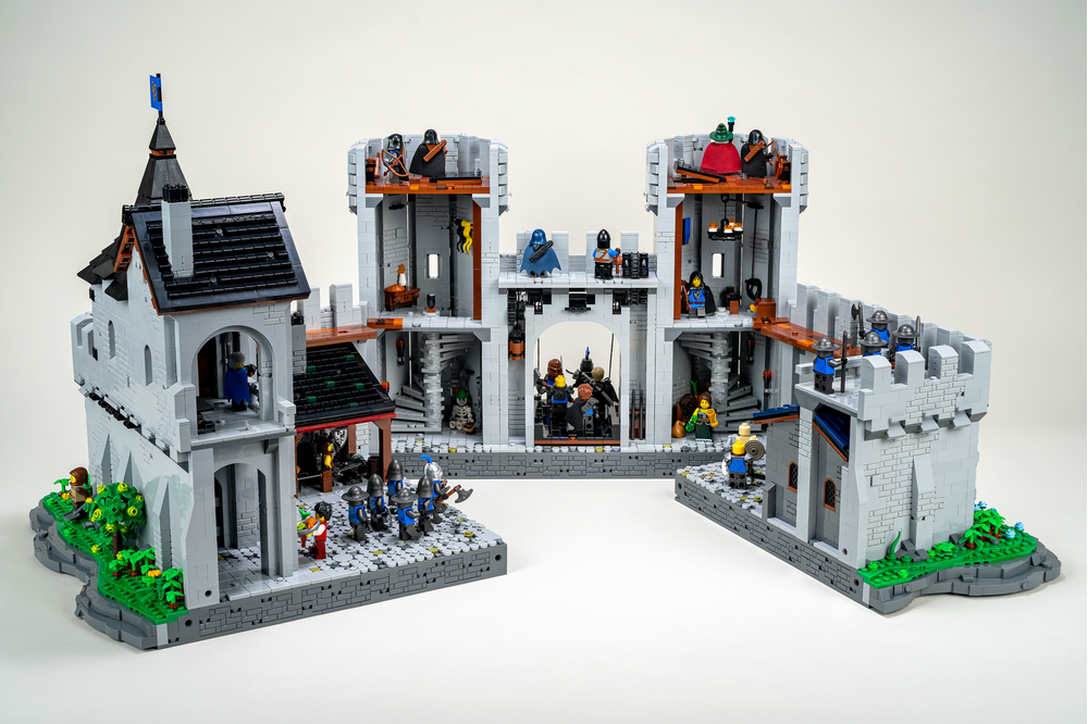LEGO MOC Black Falcon's Fortress - ReCrafted Edition by Simon Lenz | Rebrickable - Build with LEGO