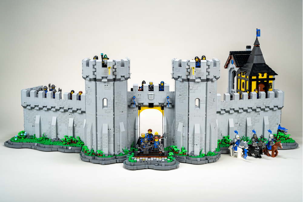 LEGO MOC Black Falcon's Fortress - ReCrafted Edition by Simon Lenz | Rebrickable - Build with LEGO