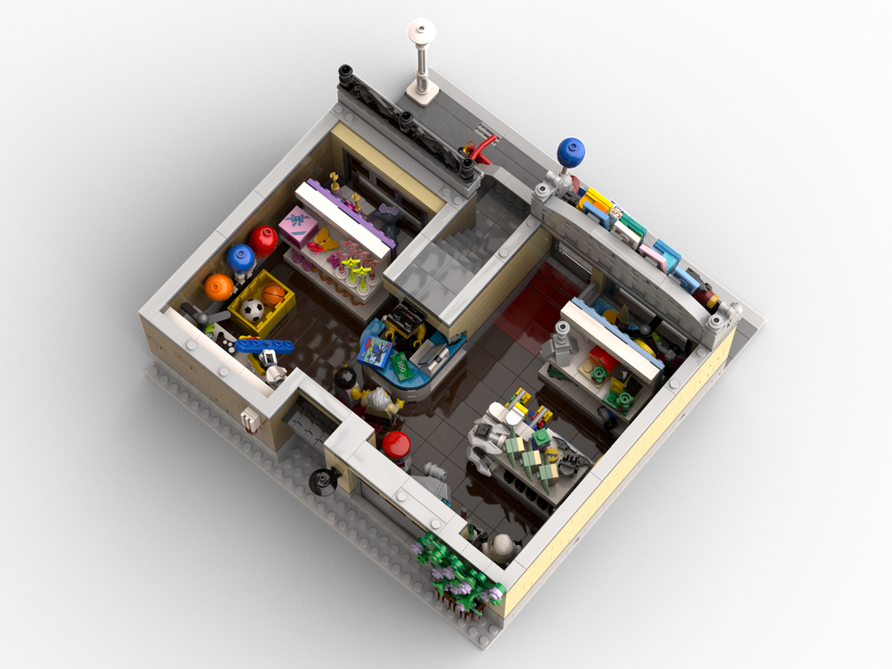 Lego Moc Toy Store By Simon84 Rebrickable Build With Lego