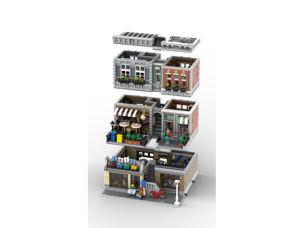 Lego Moc Toy Store By Simon84 Rebrickable Build With Lego