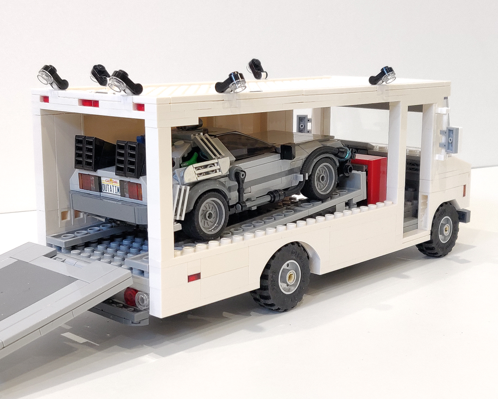 LEGO MOC Doc Brown Value Van by firefabric | Rebrickable - Build with LEGO