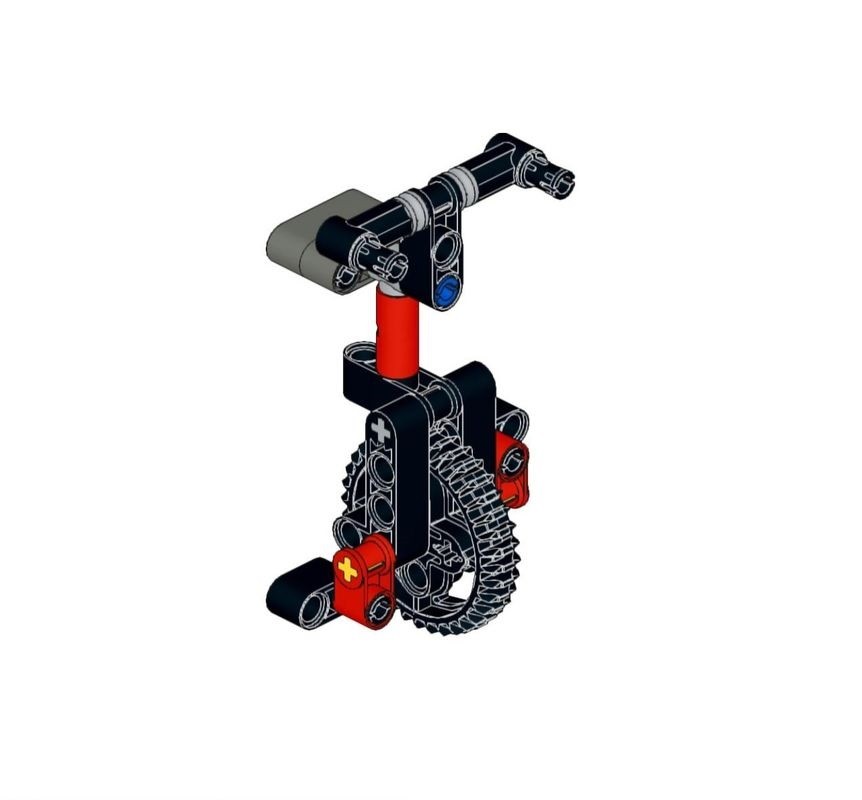 LEGO MOC Unicycle by NARP | Rebrickable - Build with LEGO