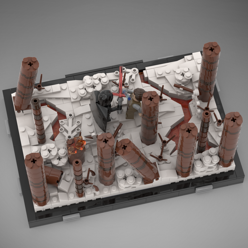 LEGO MOC Duel on Starkiller Base (Diorama Collection - Episode 7) by ...