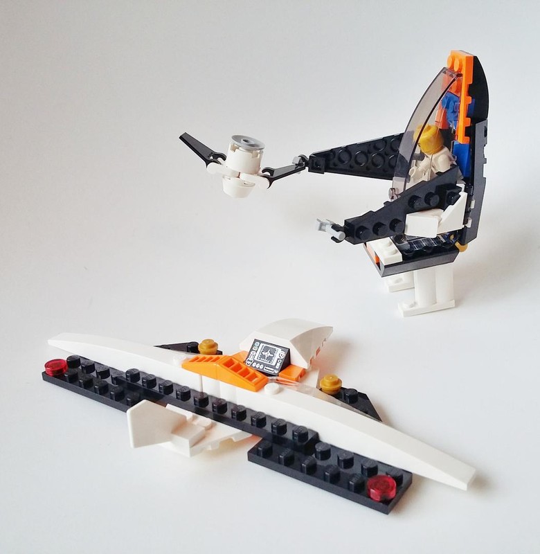 LEGO MOC 60224 Exoskeleton and glider by oljup | Rebrickable - Build ...