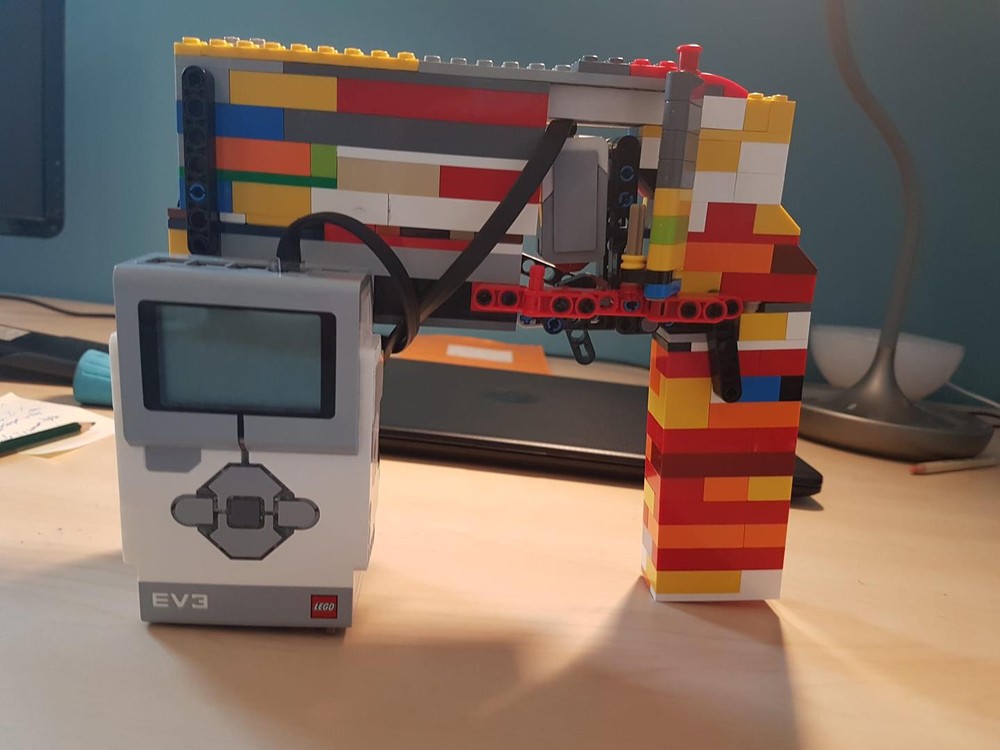 LEGO MOC Mindstorms Gun by BrawlmasterX | Rebrickable - Build with LEGO