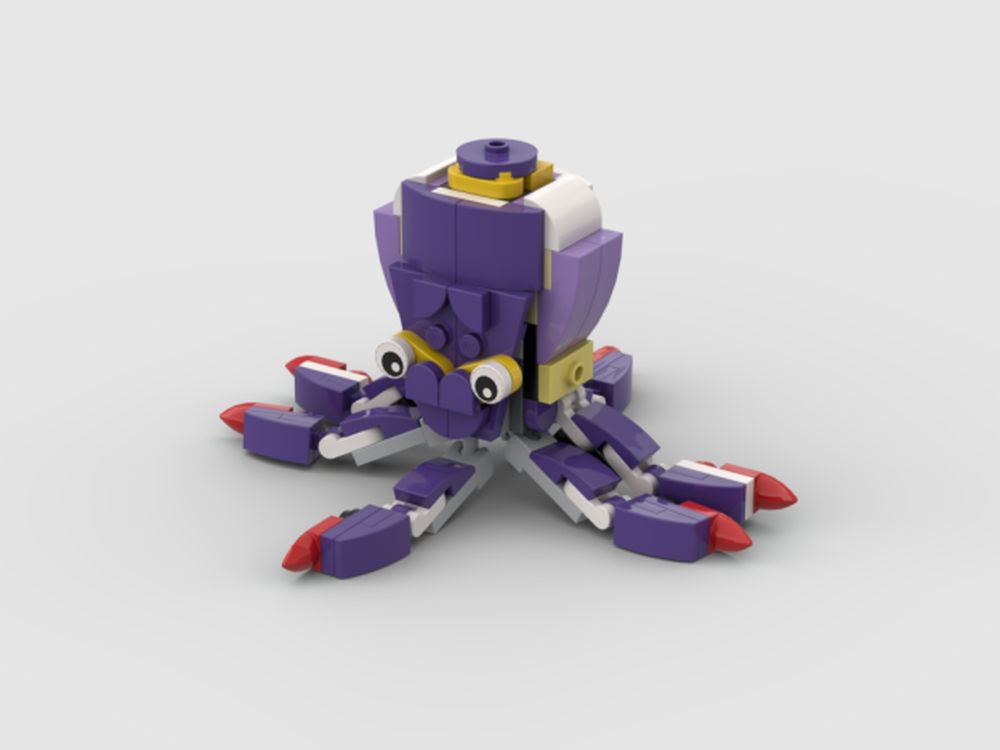 LEGO MOC-113913 moc octopus in 31125 by nofans2 | Rebrickable - Build ...