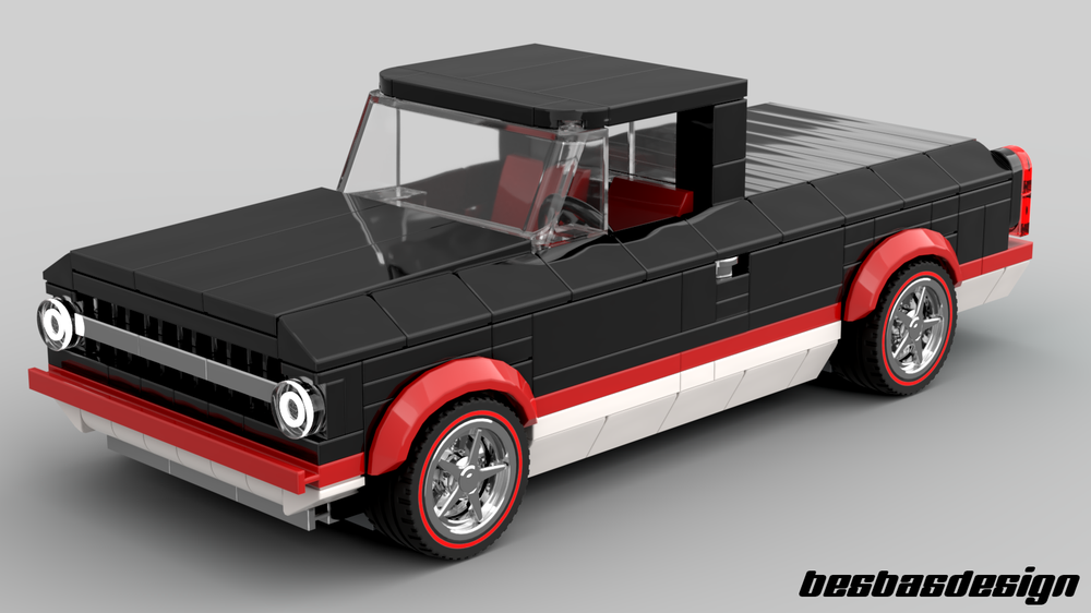 LEGO MOC '67 Chevy C10 (Kindig It Design) by besbasdesign | Rebrickable ...