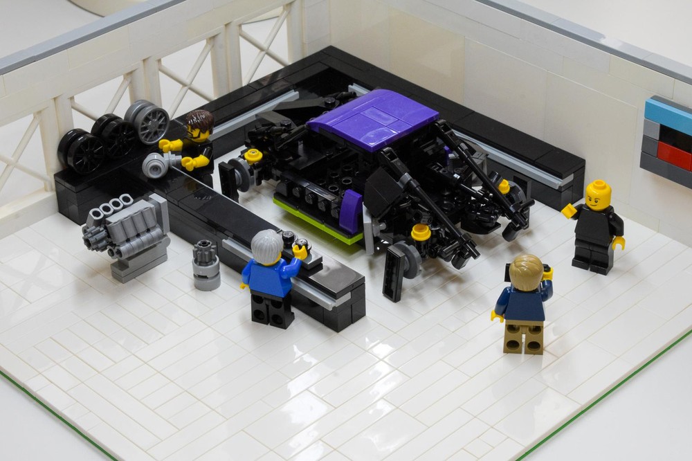 LEGO MOC Zenvo TSR-S Production Facility by mcgwerks | Rebrickable ...