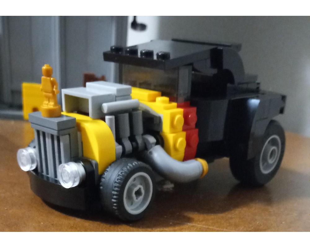 LEGO MOC Mini Hot Rod by DudPR | Rebrickable - Build with LEGO