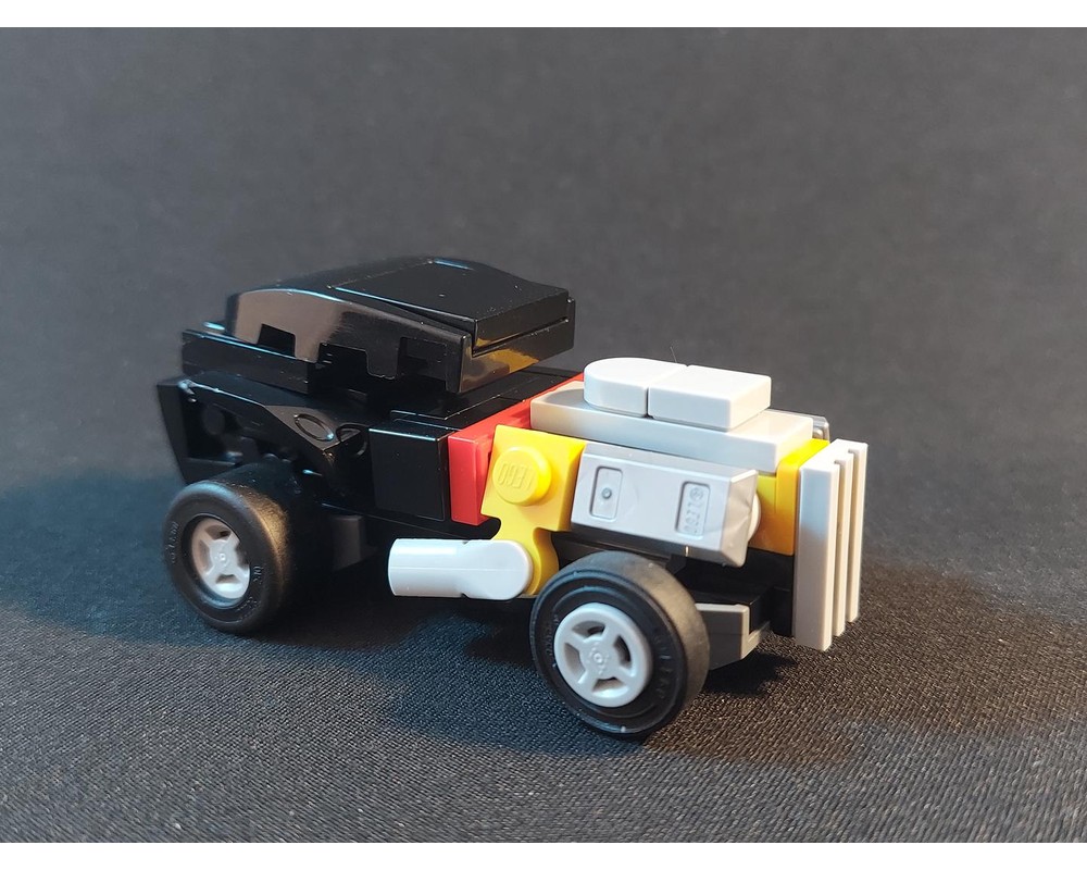 LEGO MOC Mini Hot Rod by DudPR | Rebrickable - Build with LEGO