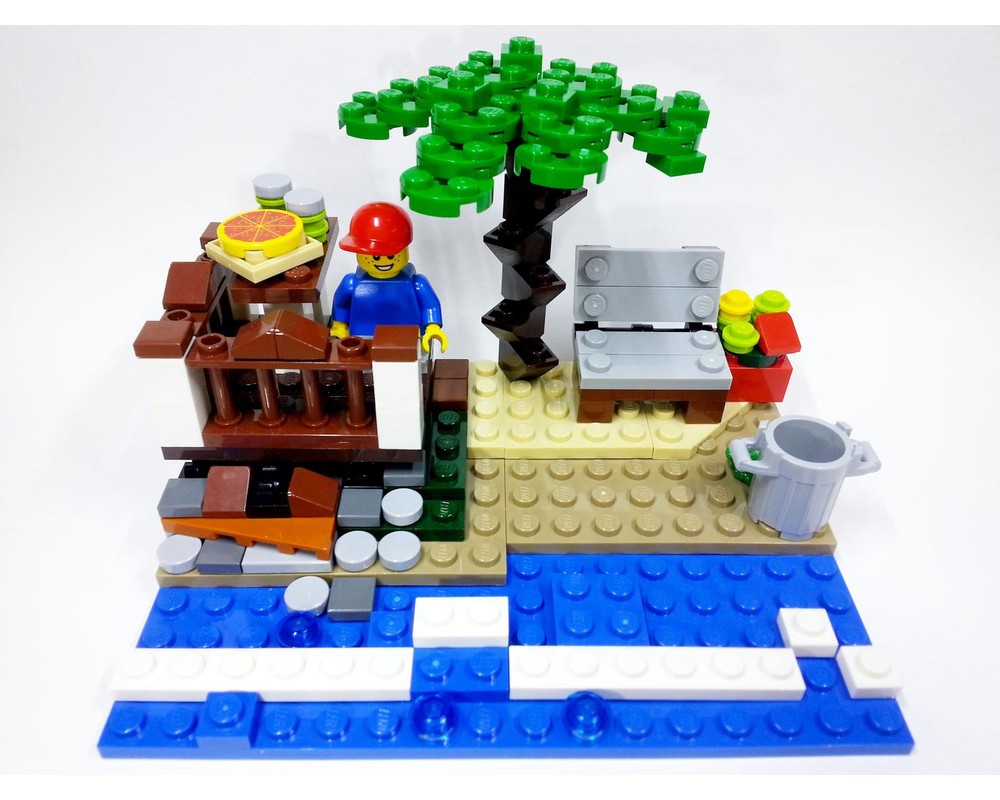 LEGO MOC Beach by jncraton | Rebrickable - Build with LEGO