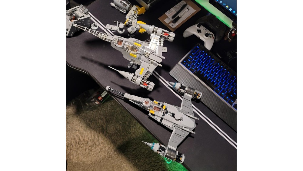 LEGO MOC Mando's N1 Starfighter by Maiku__san | Rebrickable - Build ...
