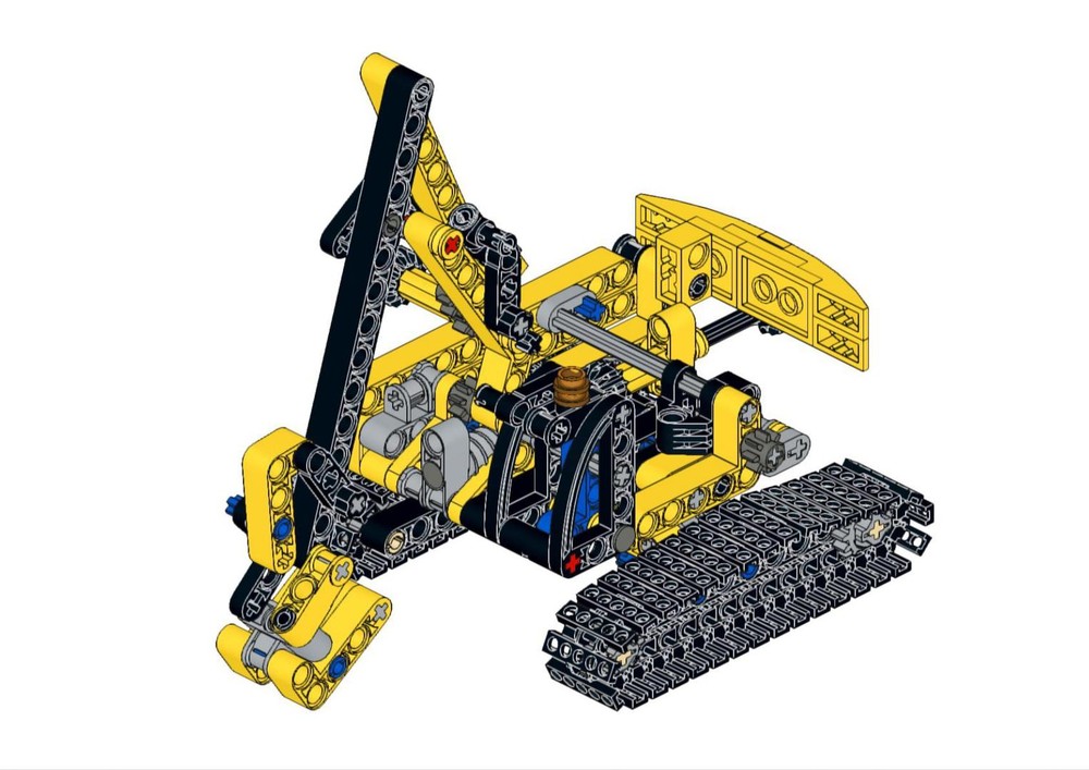 LEGO MOC Excavator by NARP | Rebrickable - Build with LEGO