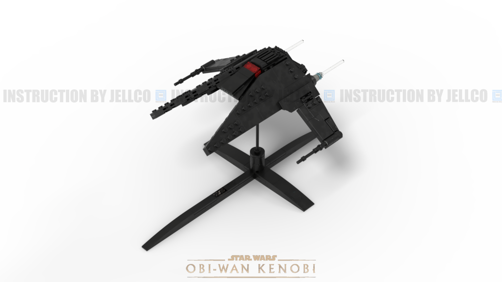 LEGO MOC Mini Size Inquisitor Transport Scythe by jellco | Rebrickable ...