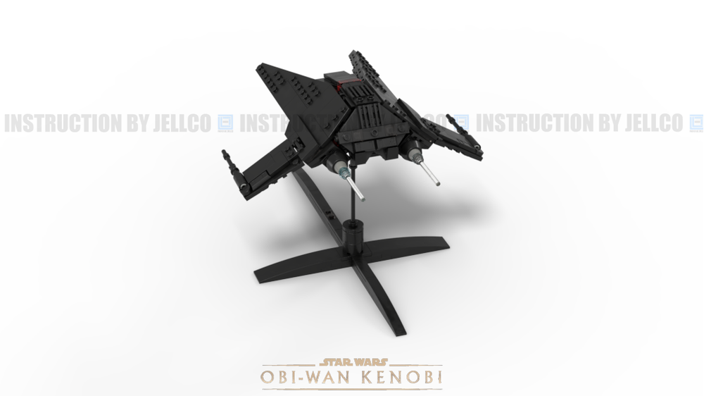 Lego Moc Mini Size Inquisitor Transport Scythe By Jellco Rebrickable