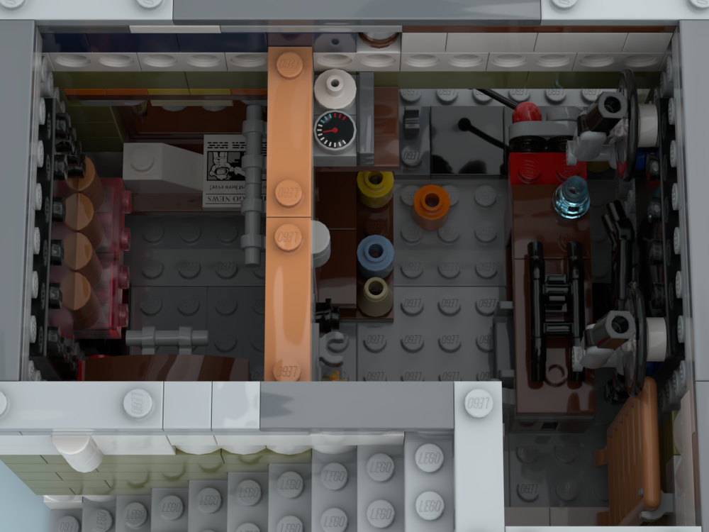 LEGO MOC Arcade & Bike Repair Shop by Brick Artisan | Rebrickable ...