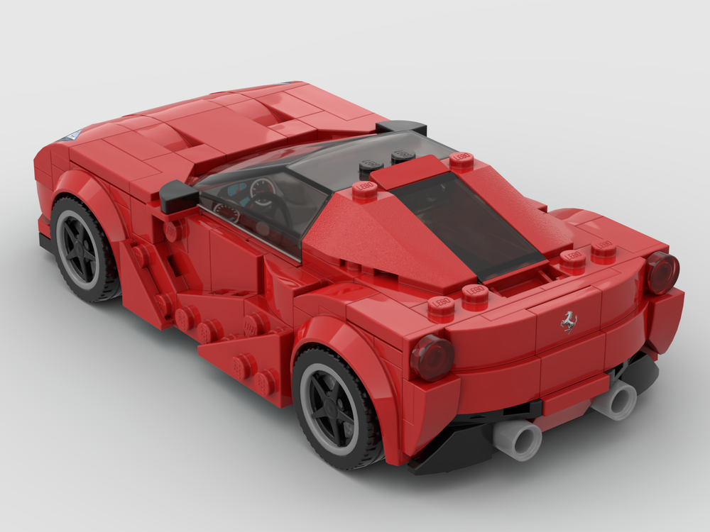 LEGO MOC-114005 Ferrari F12 by Egzarh | Rebrickable - Build with LEGO