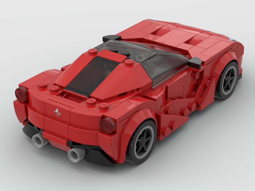 LEGO MOC Ferrari F12 by Egzarh | Rebrickable - Build with LEGO
