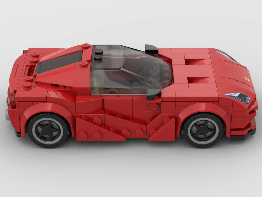 LEGO MOC Ferrari F12 by Egzarh | Rebrickable - Build with LEGO