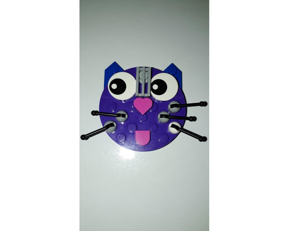 LEGO MOC Cat face by ervit | Rebrickable - Build with LEGO