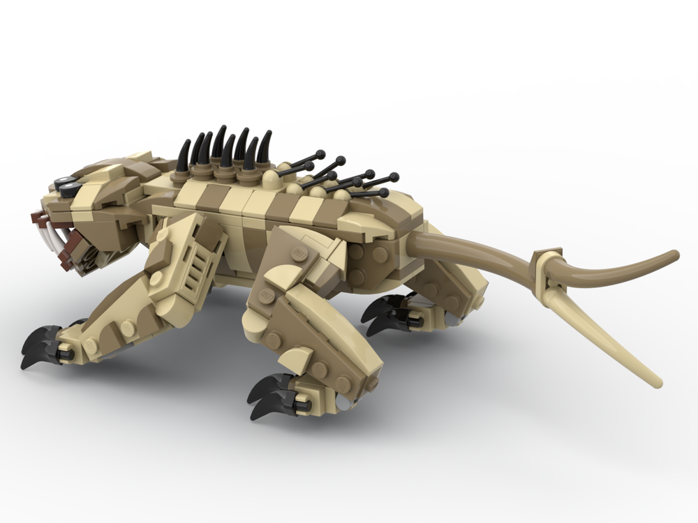 LEGO MOC Nexu Beast - From Petranaki / Geonosian Arena by The_Minikit ...