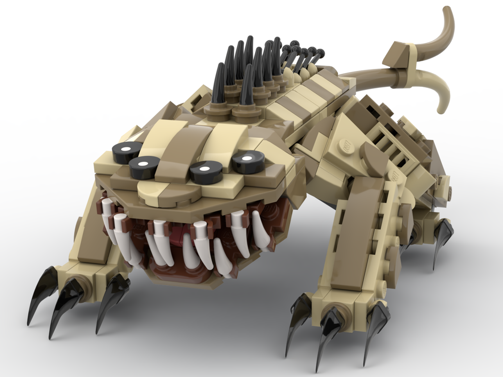 LEGO MOC Nexu Beast - From Petranaki / Geonosian Arena by The_Minikit ...